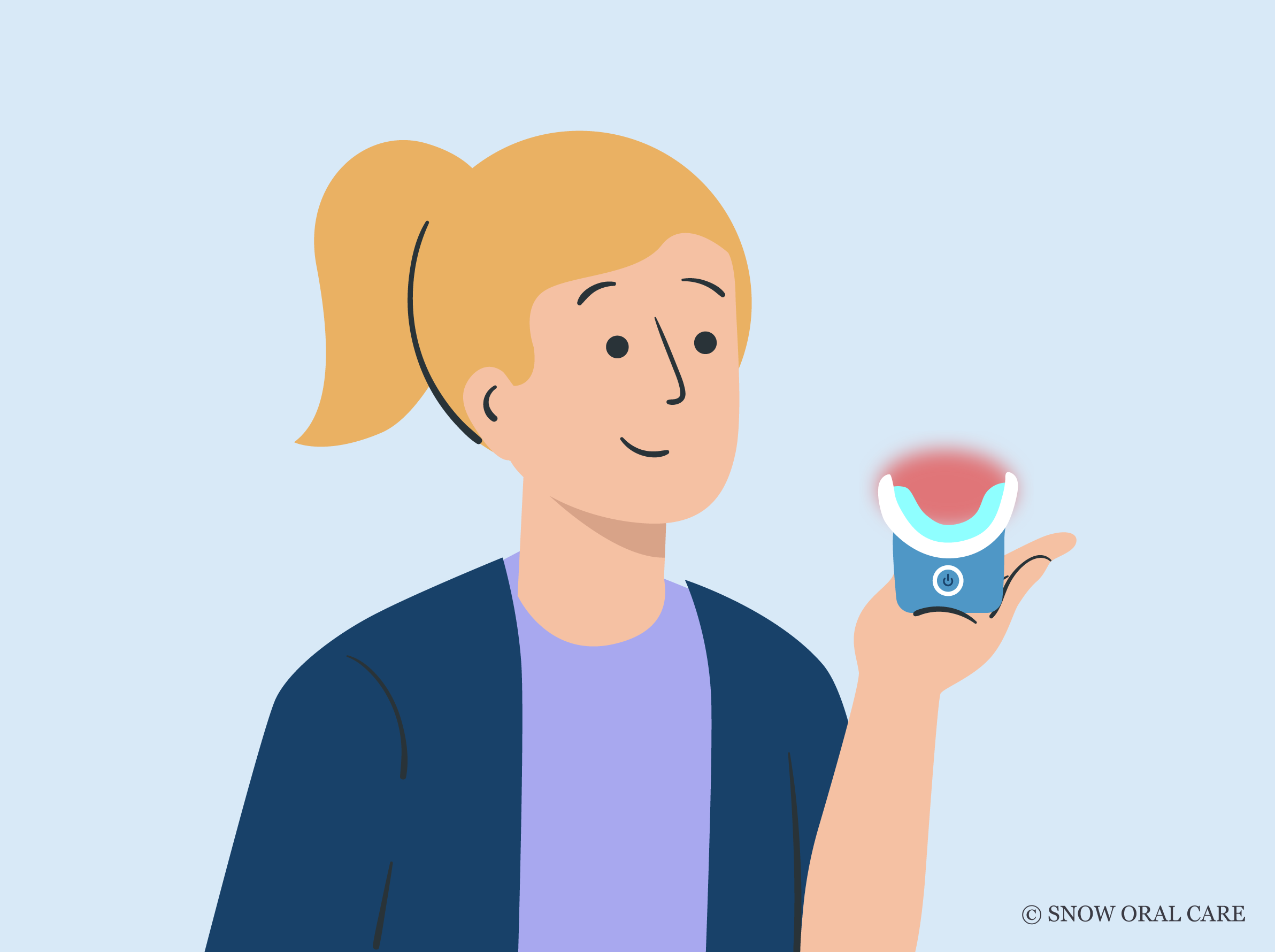 How Long Do You Leave Teeth Whitening Light on? | SNOW® Oral Care